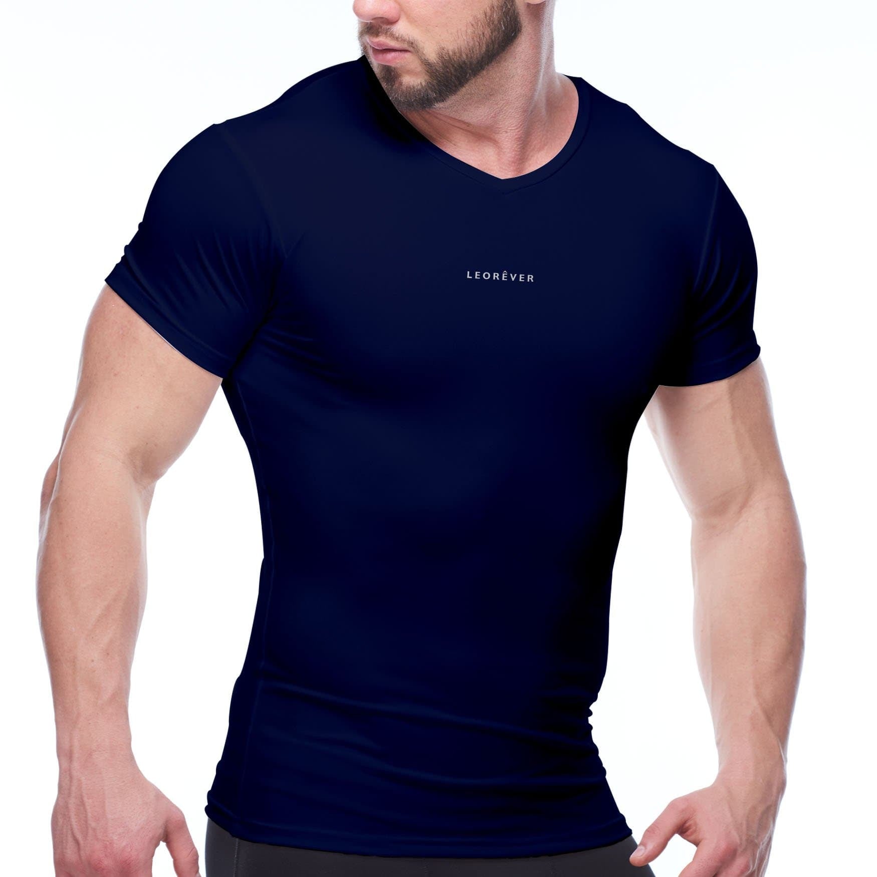 Mens Short Sleeve Balanced Compression Shirt – LEORÊVER
